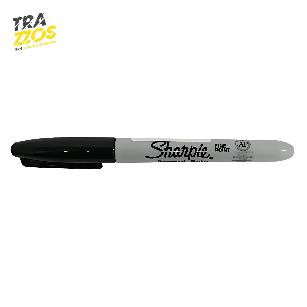 Marcador Permanente Sharpie Negro Punta Delgada – Trazzos Papeleria Online